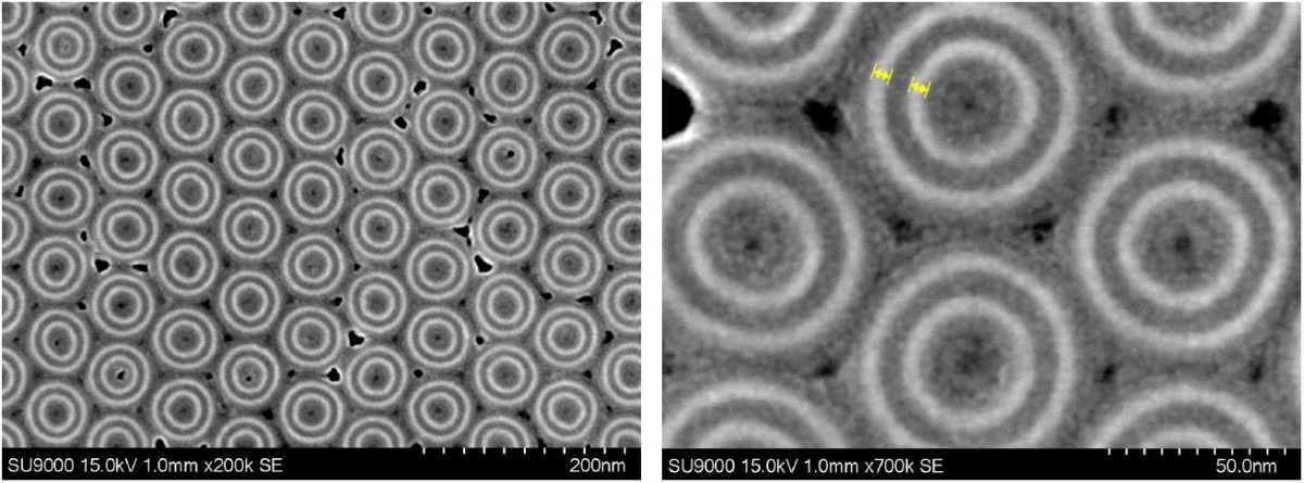 Ultra high resolution SEM observation of DRAM capacitors - ST Instruments Ultra high resolution SEM observation of DRAM capacitors - ST Instruments