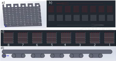 Geometric measurement of the ceramic layers made by the robocasting ...