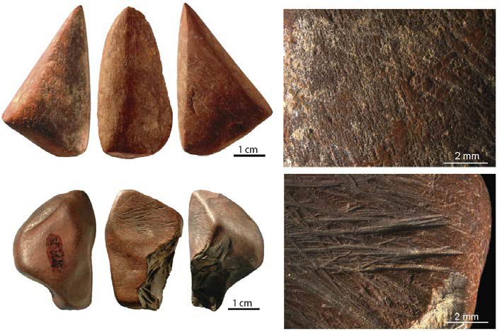 The use of ochre 40,000 years ago in Africa - ST Instruments